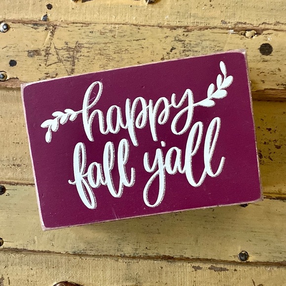 Cost Plus World Market | Accents | Farmhouse Sign Happy Fall Yall ...
